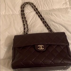 CHANEL | Bags | Chanel Vintage Plum Colored Bag | Poshmark